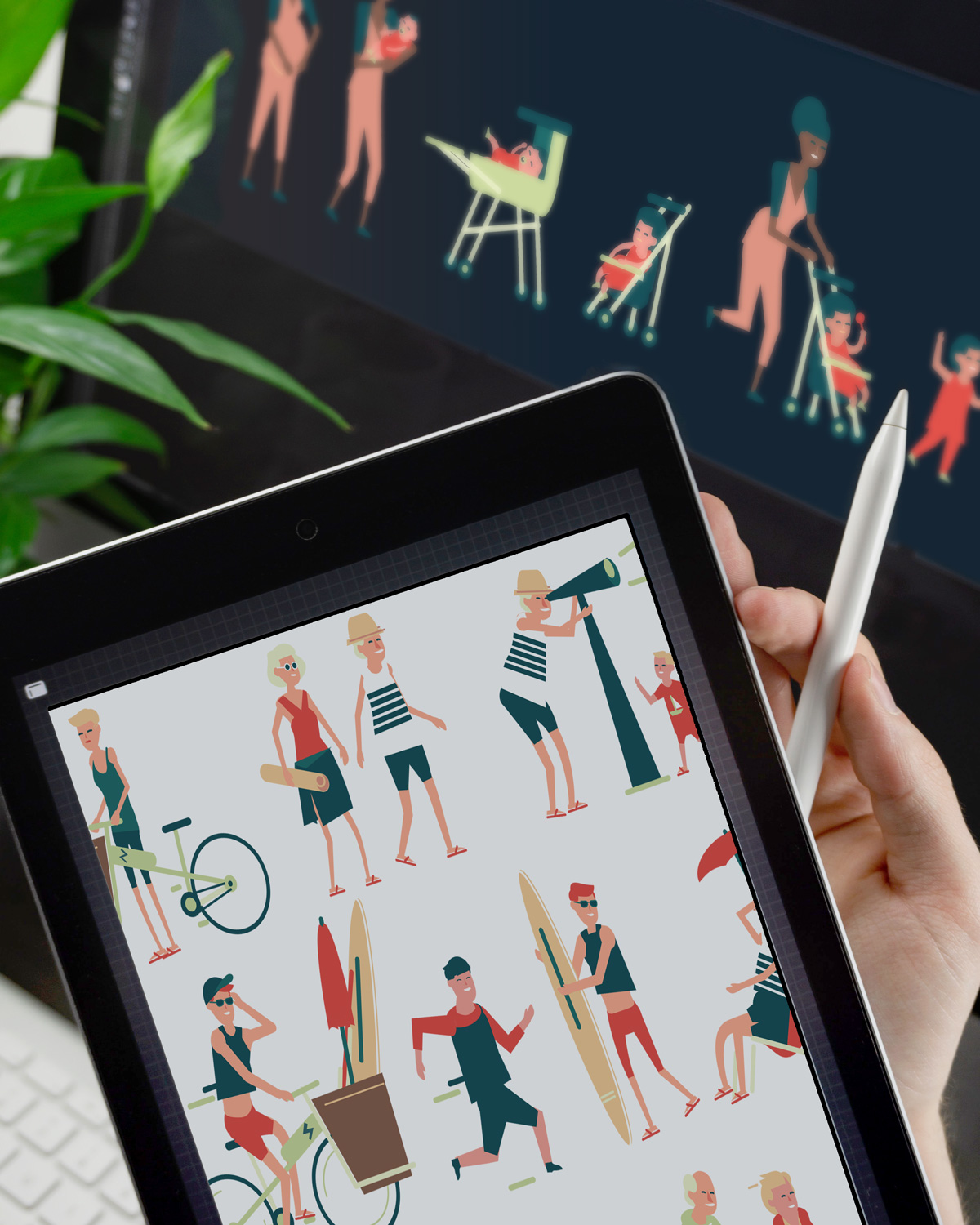 Agence - Trait graphique